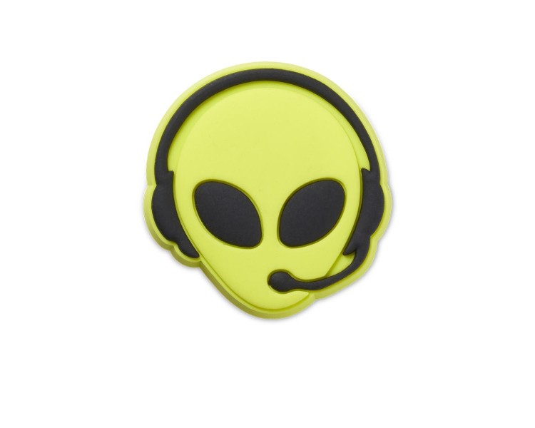 Crocs Jibbitz Alien with Headset – GR8 Gear