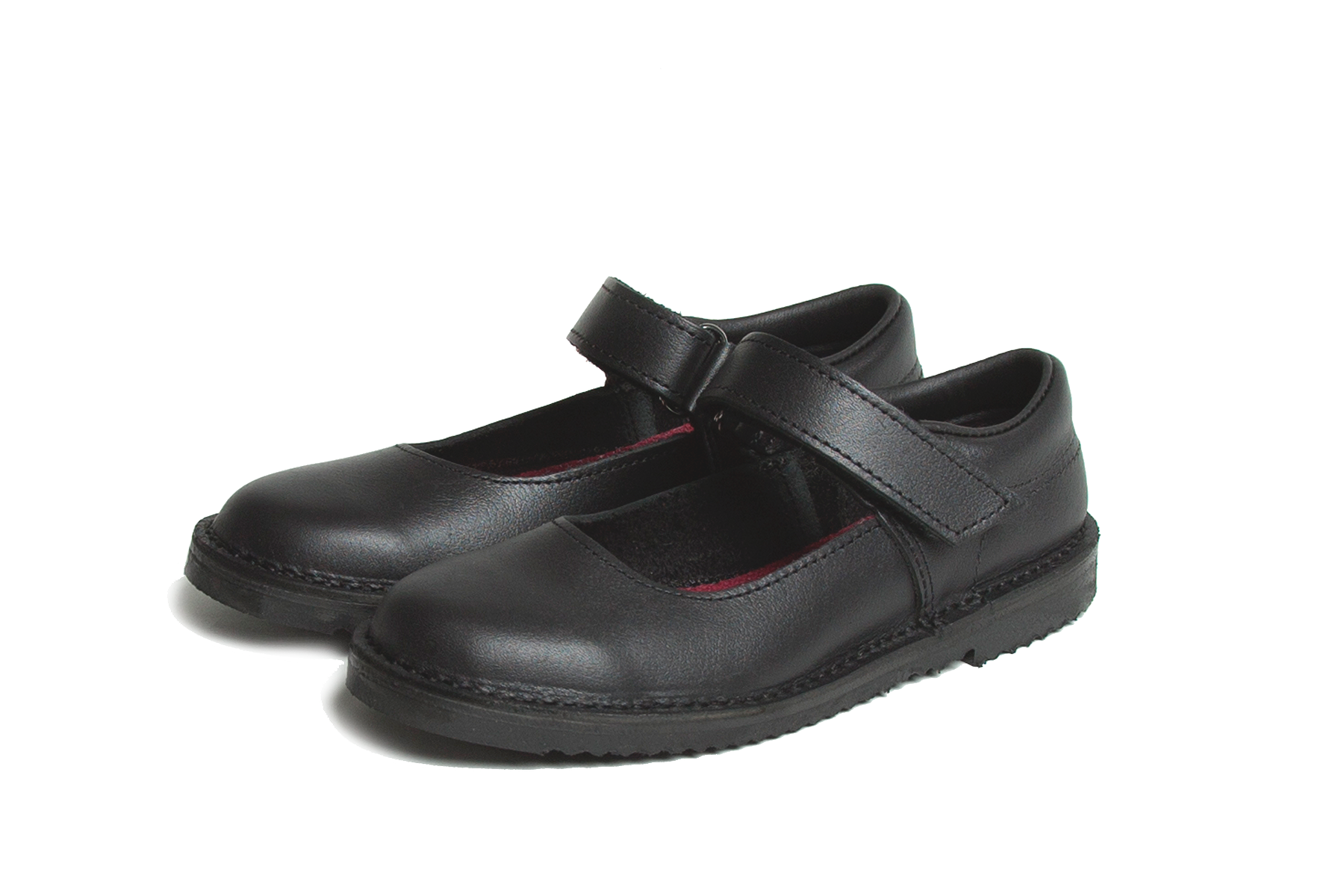 Mckinlay Kate Black Leather School Shoe – GR8 Gear